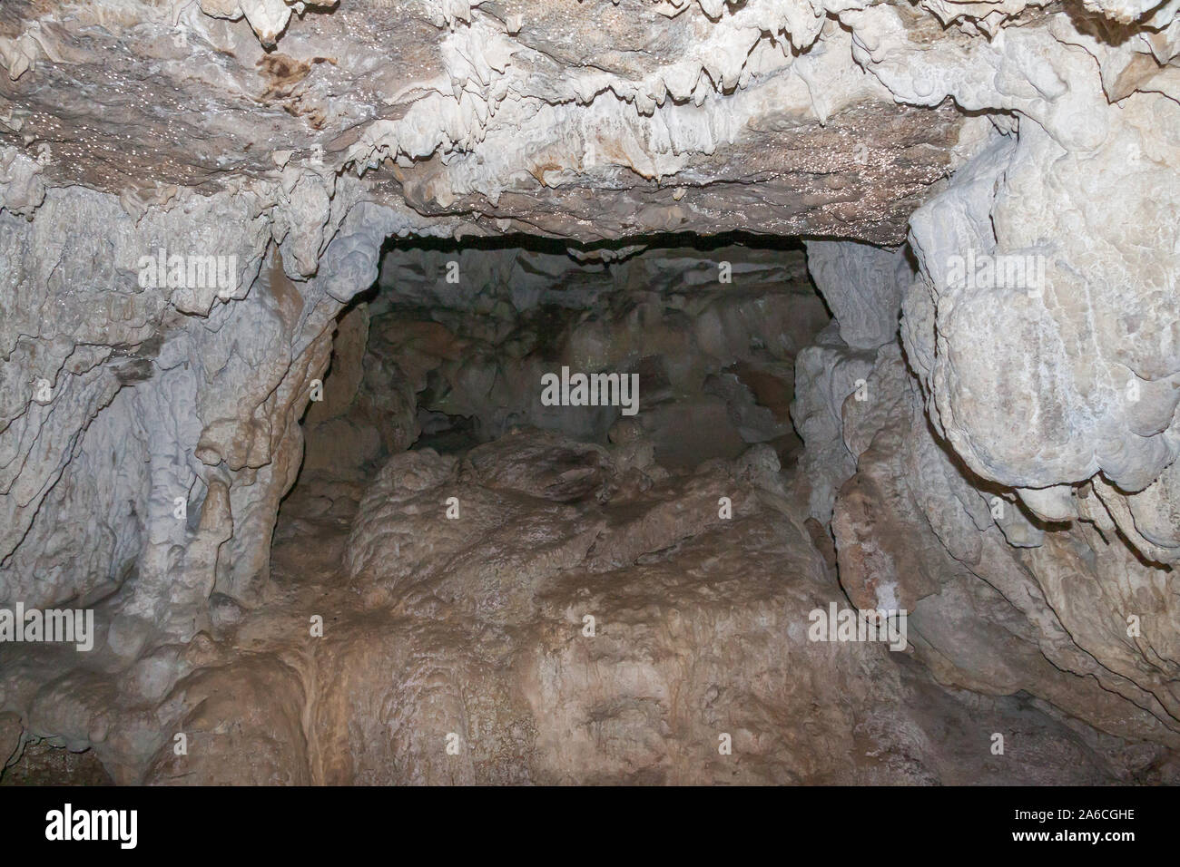 View of a cavern inside Stock Photo - Alamy