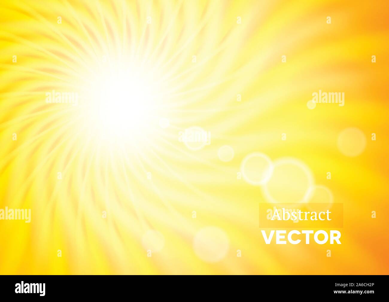 Abstract background with wavy sunshine Stock Vector Image & Art - Alamy