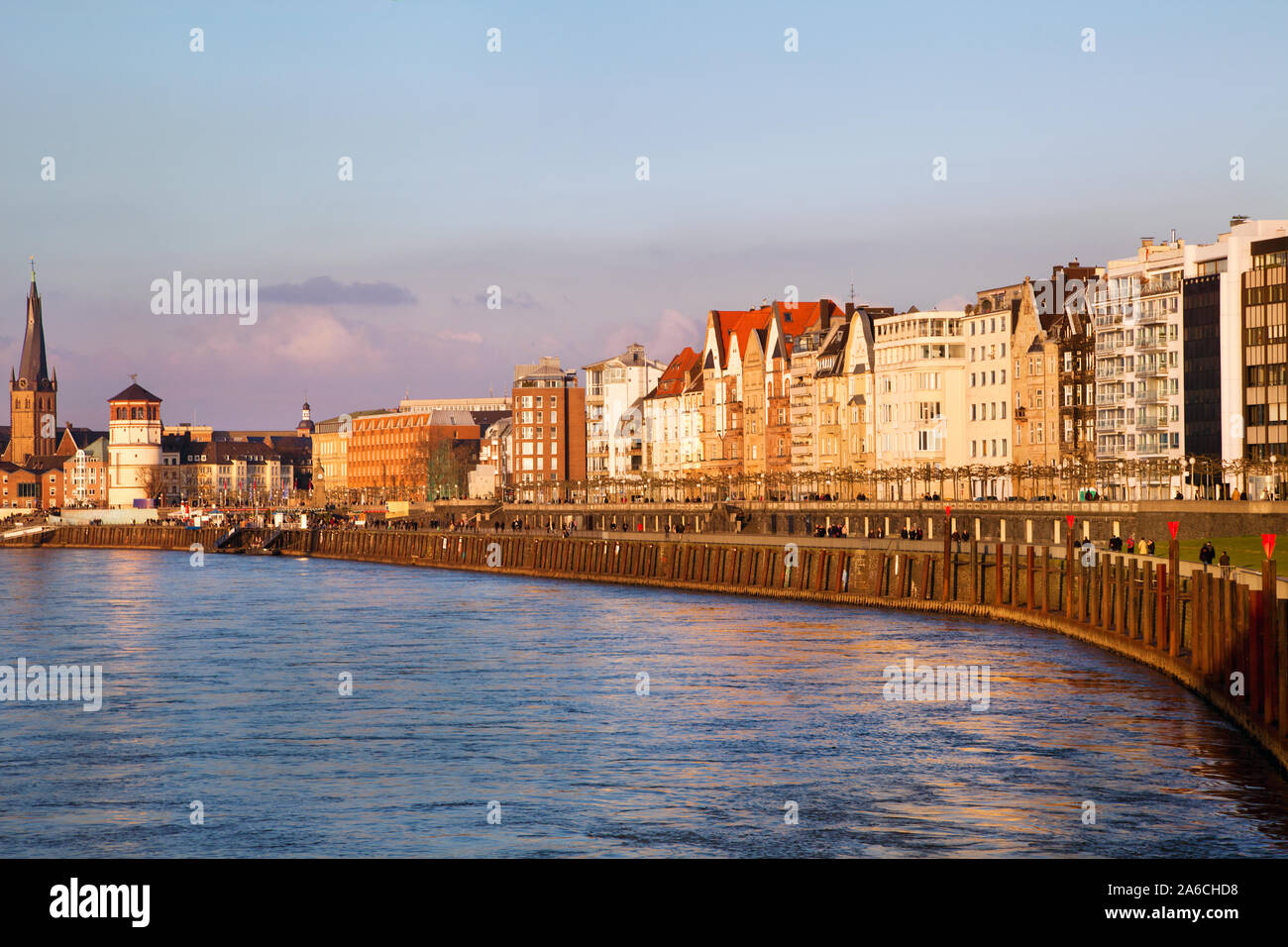 Germany North Rhine Westphalia Dusseldorf High Resolution Stock ...