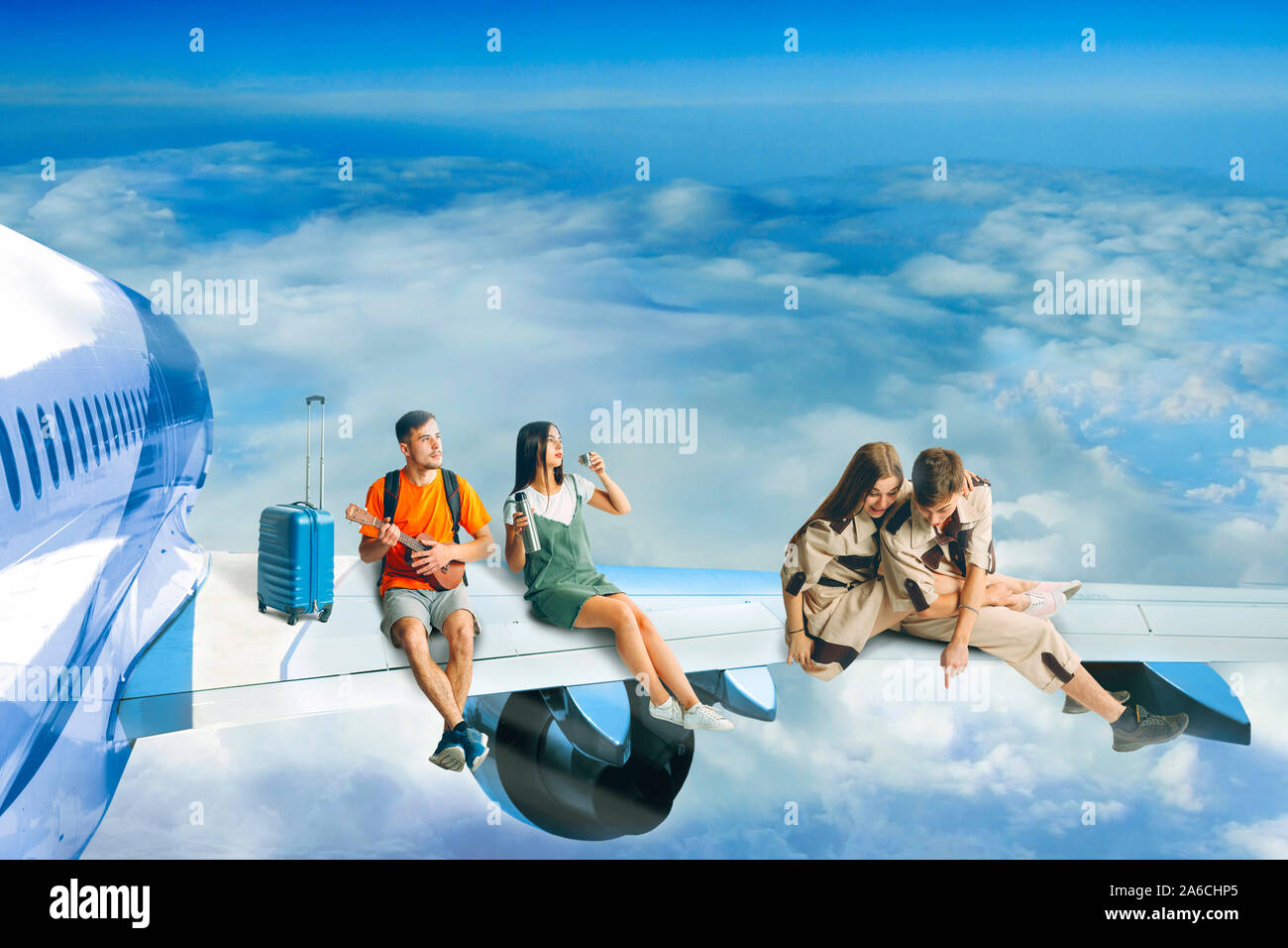 Chartered aircraft hi-res stock photography and images - Alamy