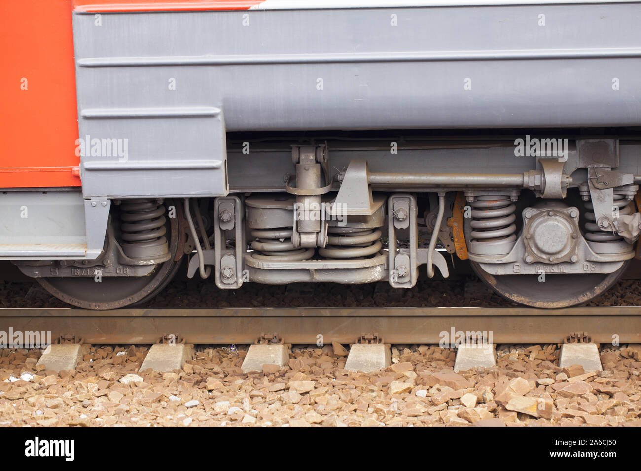 Close up of train wheels hi-res stock photography and images - Alamy