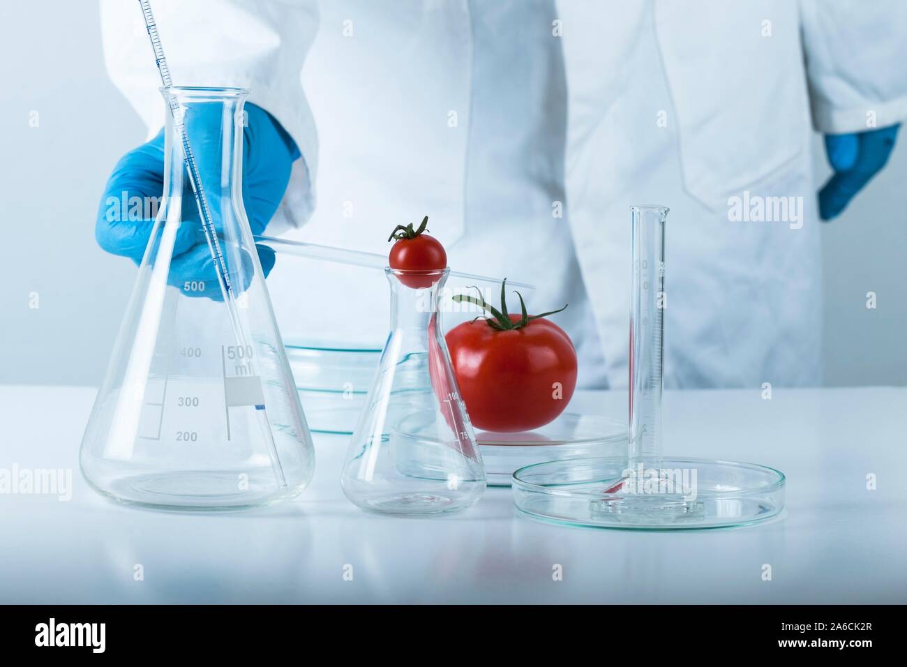 Genetic food modification hi-res stock photography and images - Alamy