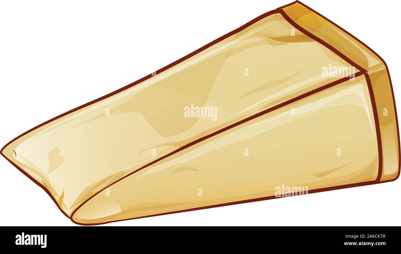 parmesan, italian cheese cartoon style Stock Vector Image & Art - Alamy