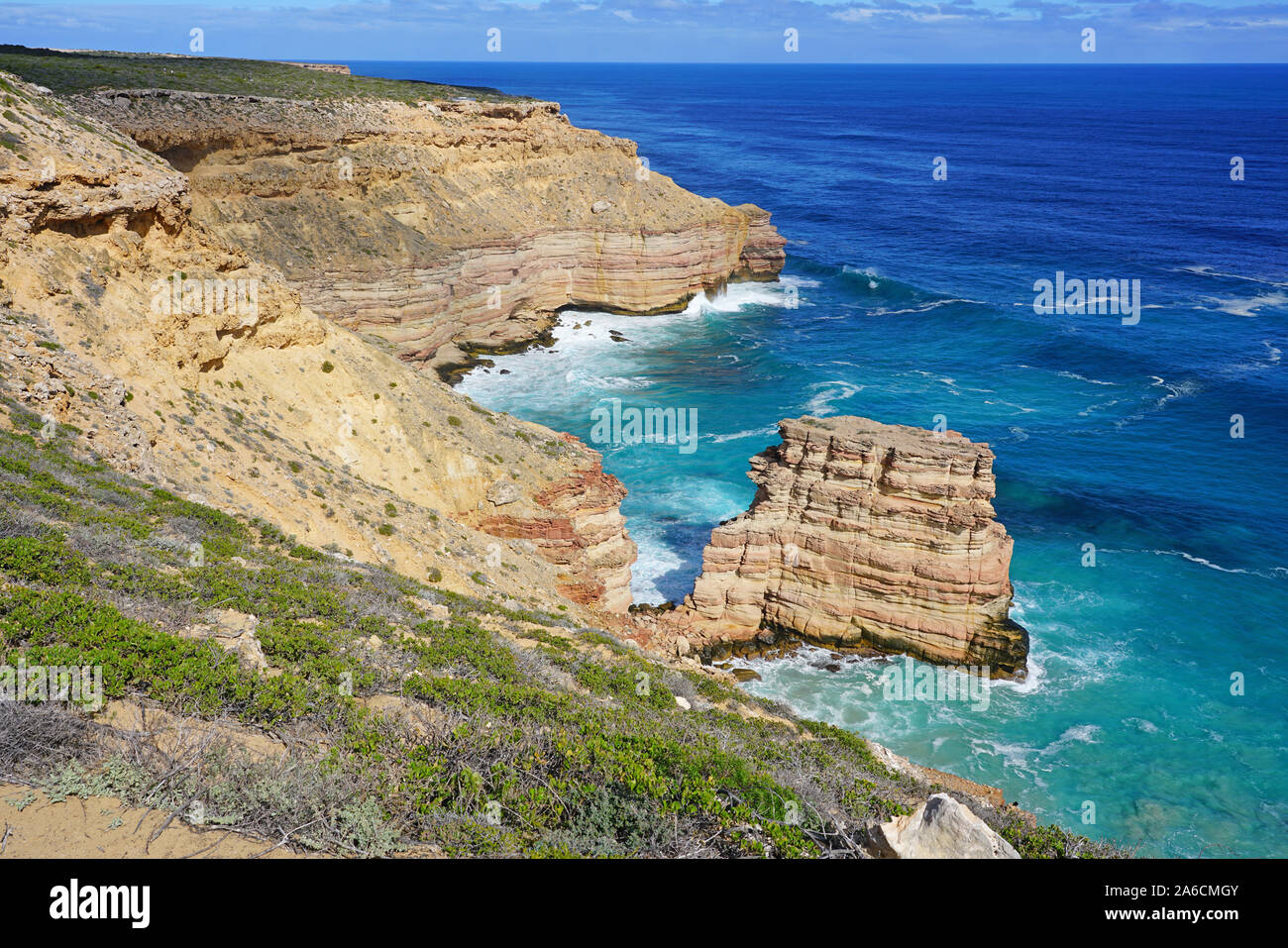Rock island kalbarri national park hi-res stock photography and images ...