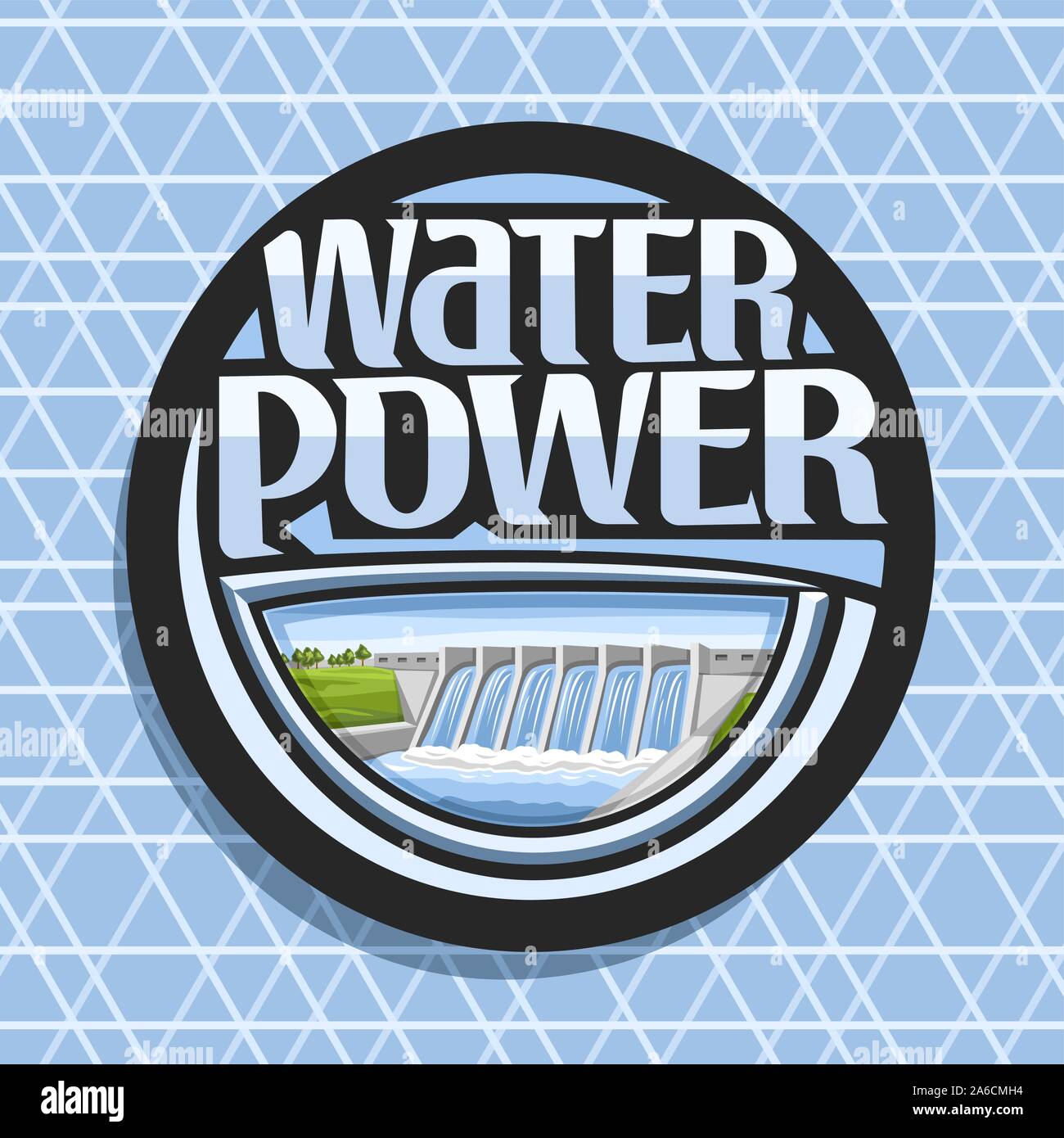 Mini hydro power Stock Vector Images - Alamy