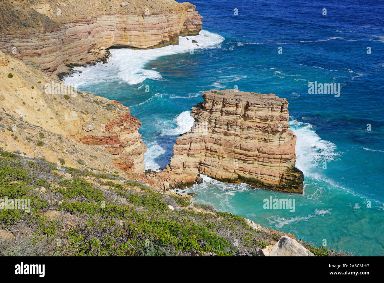 Rock island kalbarri national park hi-res stock photography and images ...