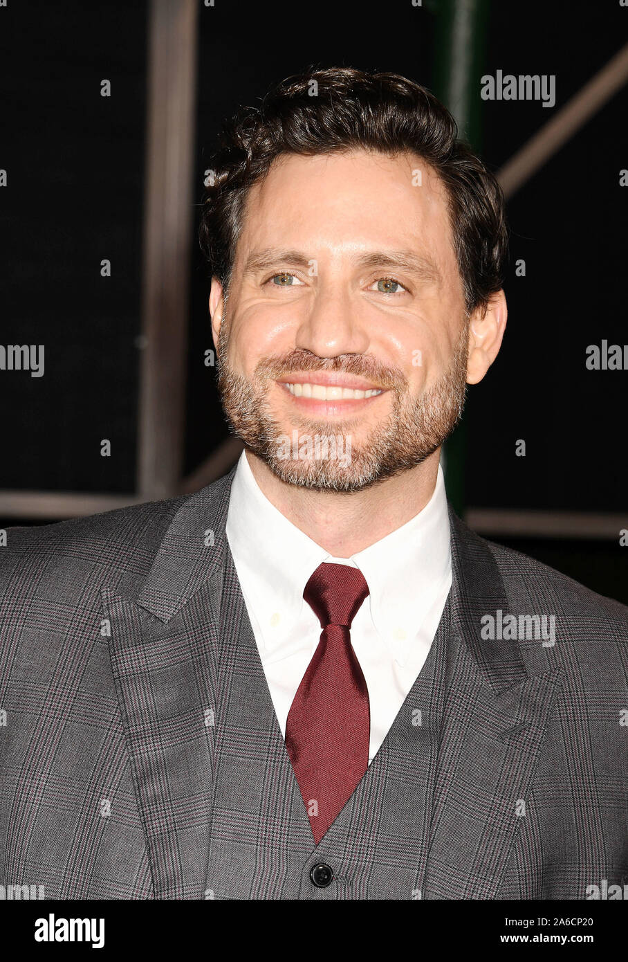 HOLLYWOOD, CA - OCTOBER 24: Edgar Ramirez attends the premiere of ...