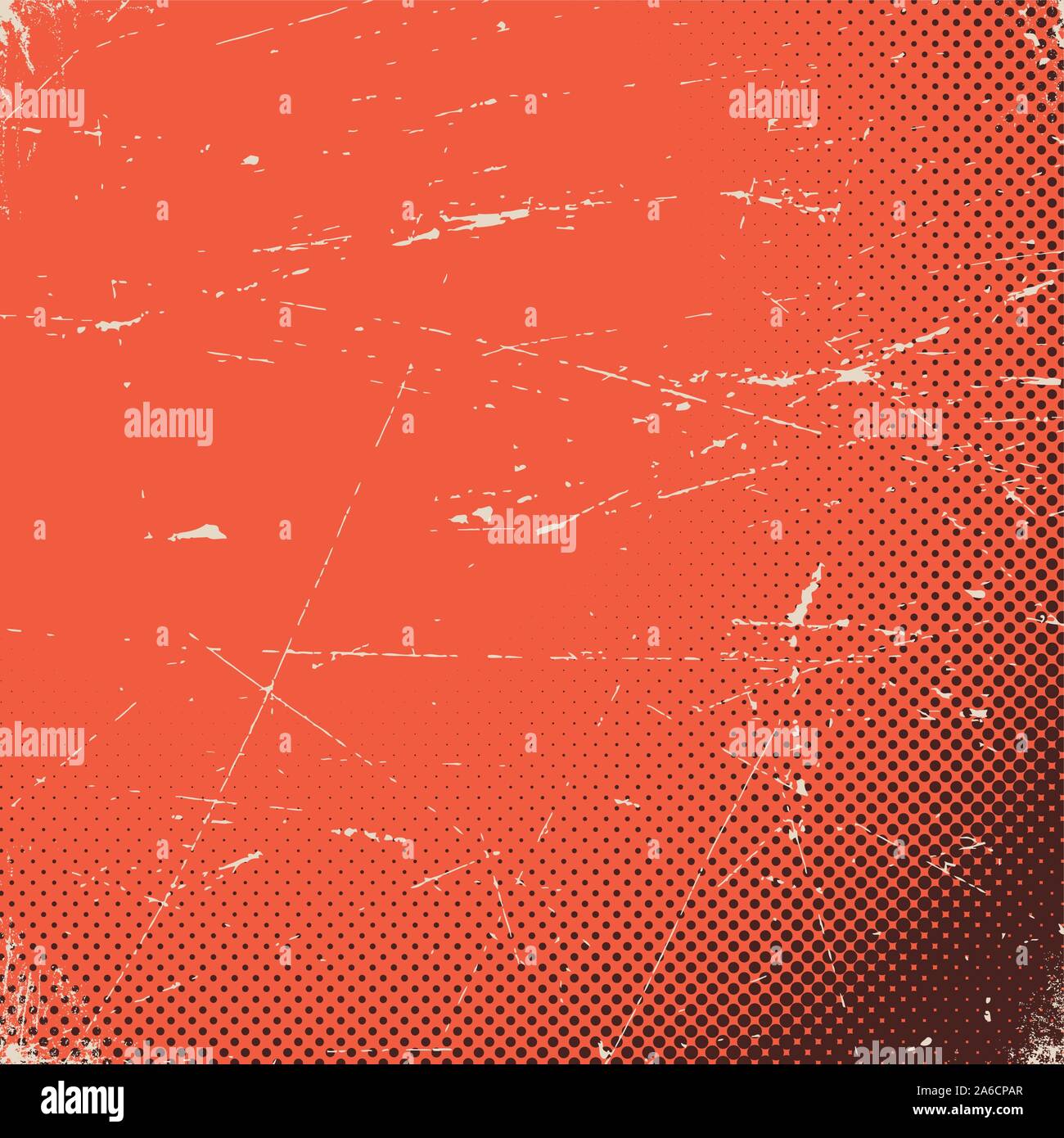 Old scratched card with halftone gradient Stock Vector Image & Art - Alamy