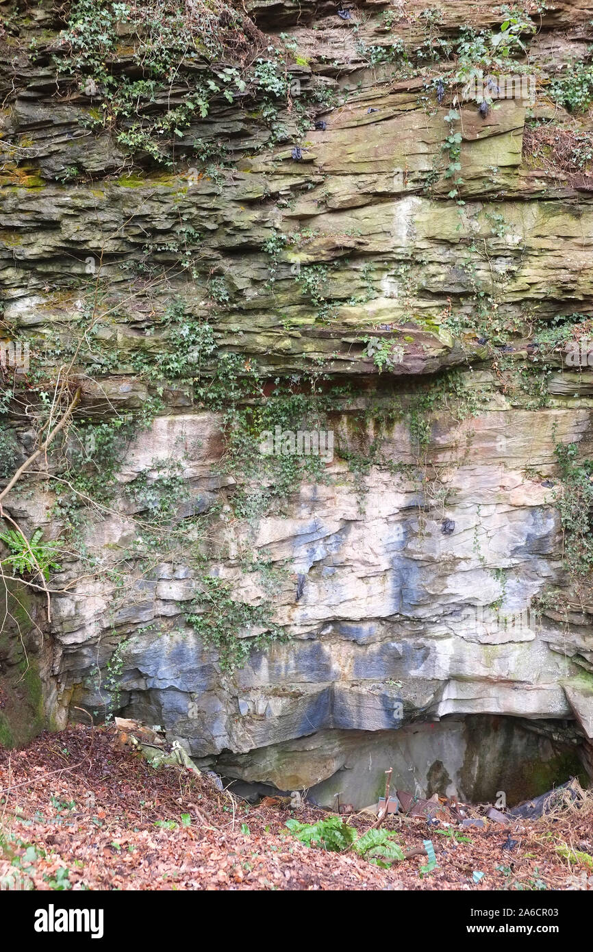 January 2015 - Rock face background for texture or compositing Stock ...