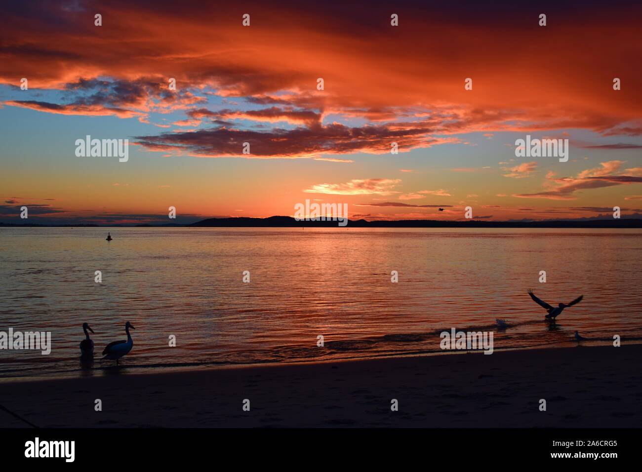 Australian colourful sunset hi-res stock photography and images - Alamy