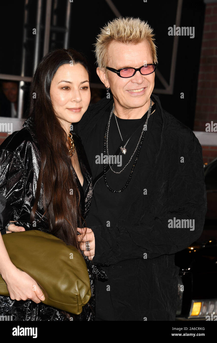 Celebrities billy idol and china chow hi-res stock photography and ...