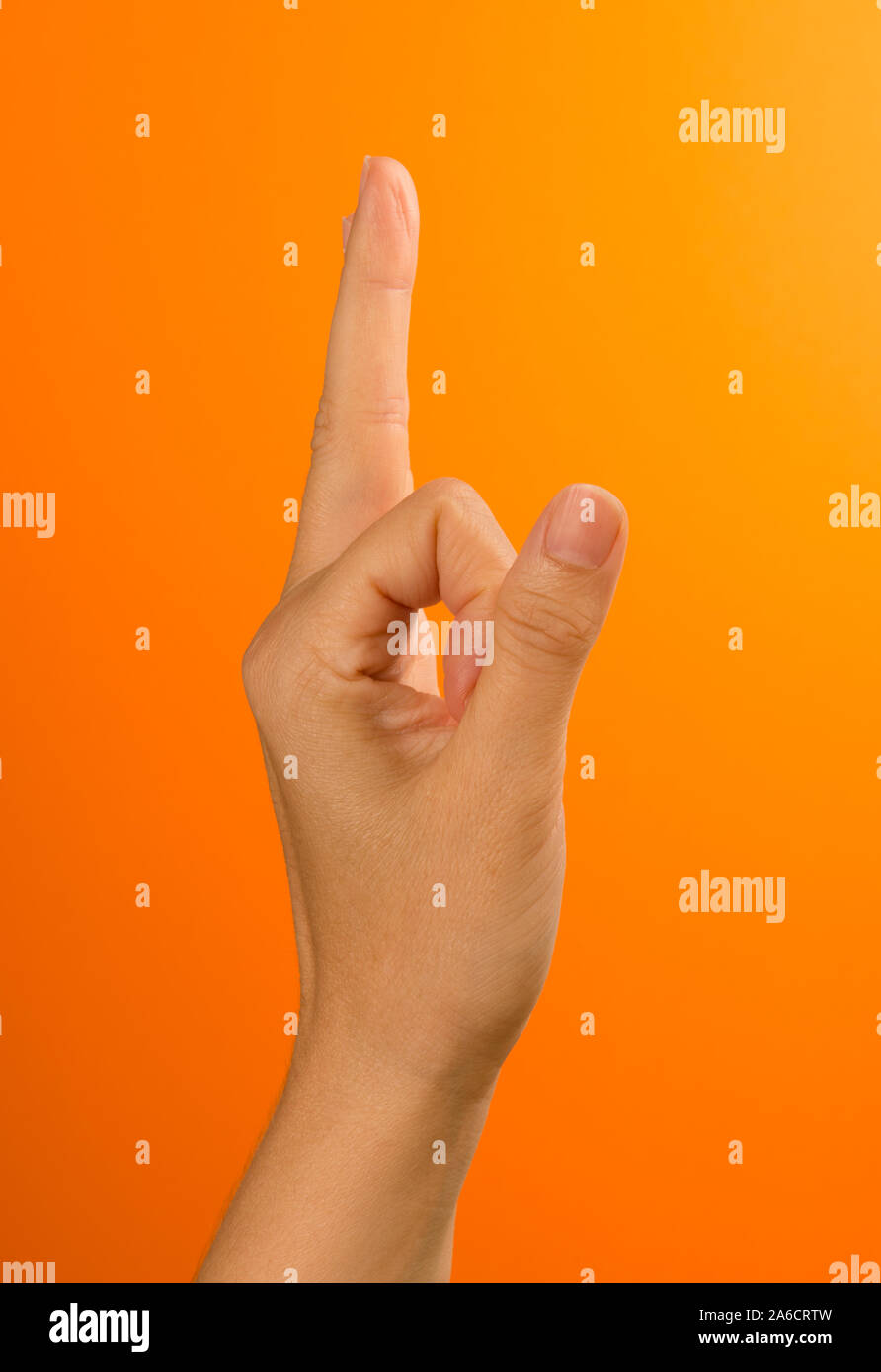 mudra a hand position in yoga Stock Photo - Alamy