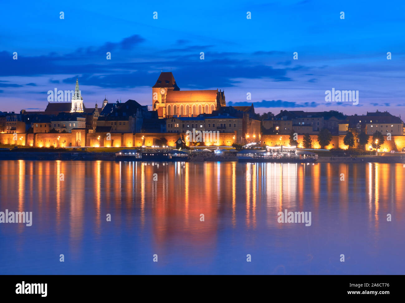 Torun old town walls hi-res stock photography and images - Alamy