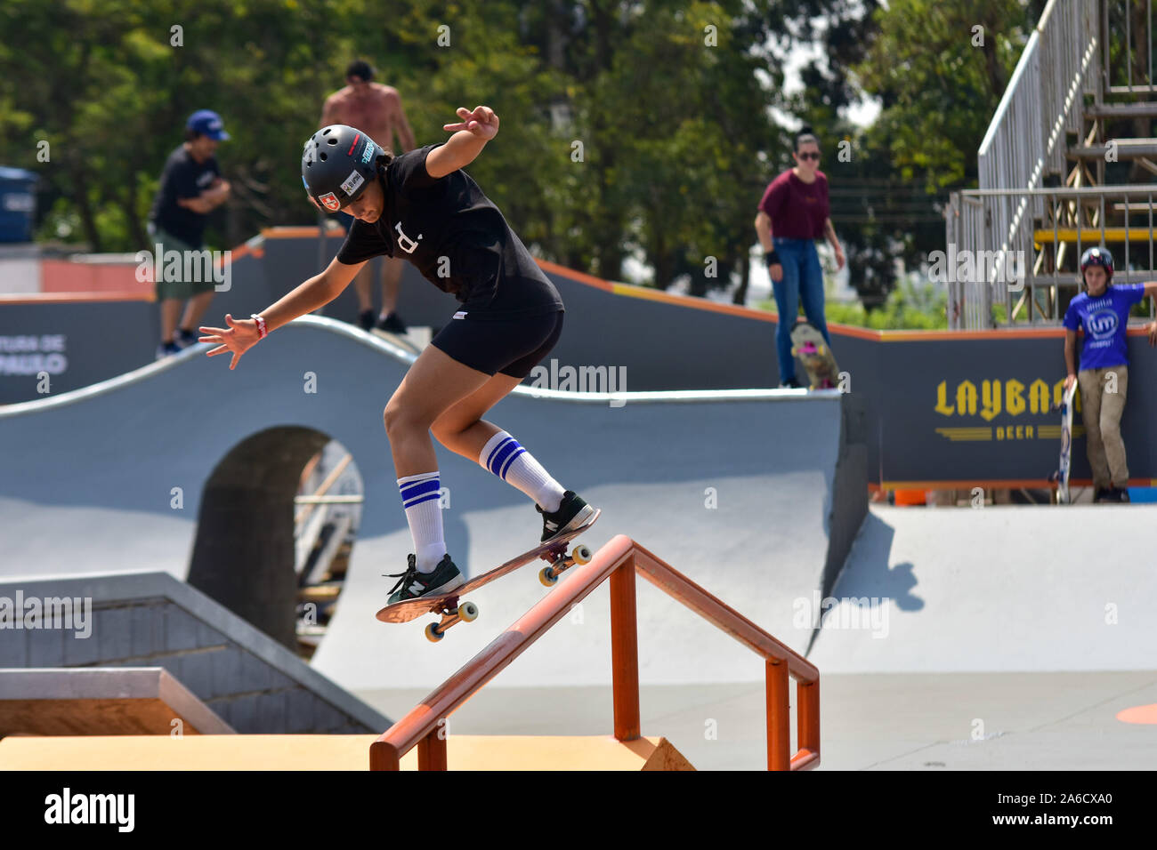 Sao Paulo, Brazil. 25th Oct, 2019. Brazilian Skate Circuit OI Street ...