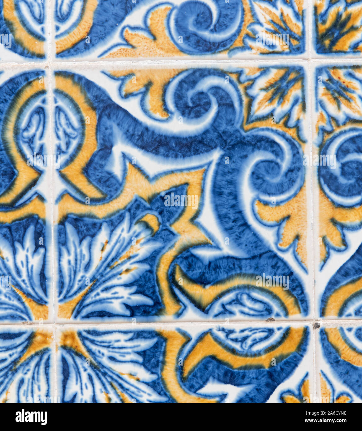 traditional hand made tiles from Portugal Stock Photo - Alamy