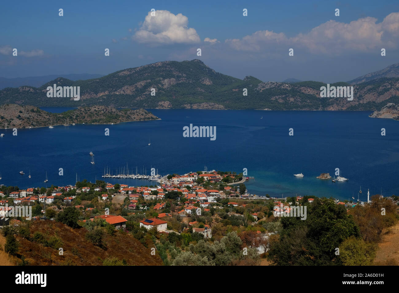 Turkey fishing boat blue eye hi-res stock photography and images - Alamy