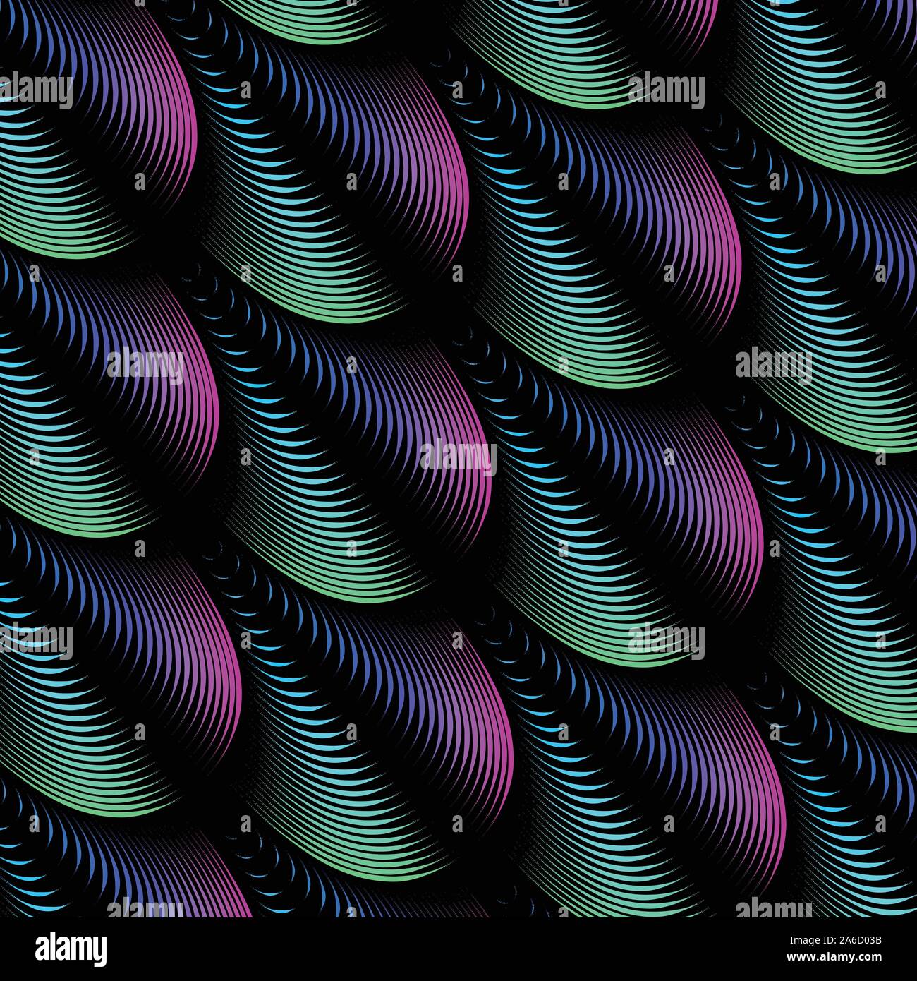 Abstract background with blended feather lines Stock Vector Image & Art ...