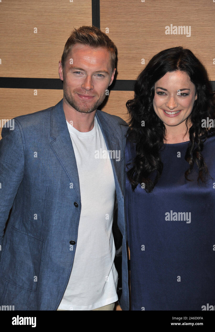 CANNES, FRANCE. May 21, 2012: Ronan Keating & Laura Michelle Kelly ...