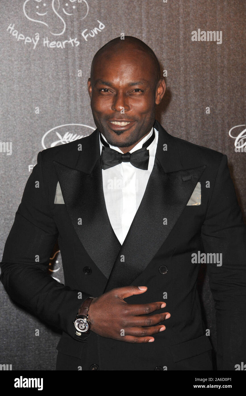 CANNES, FRANCE. May 18, 2012: Jimmy Jean-Louis at the "Haiti Carnaval ...