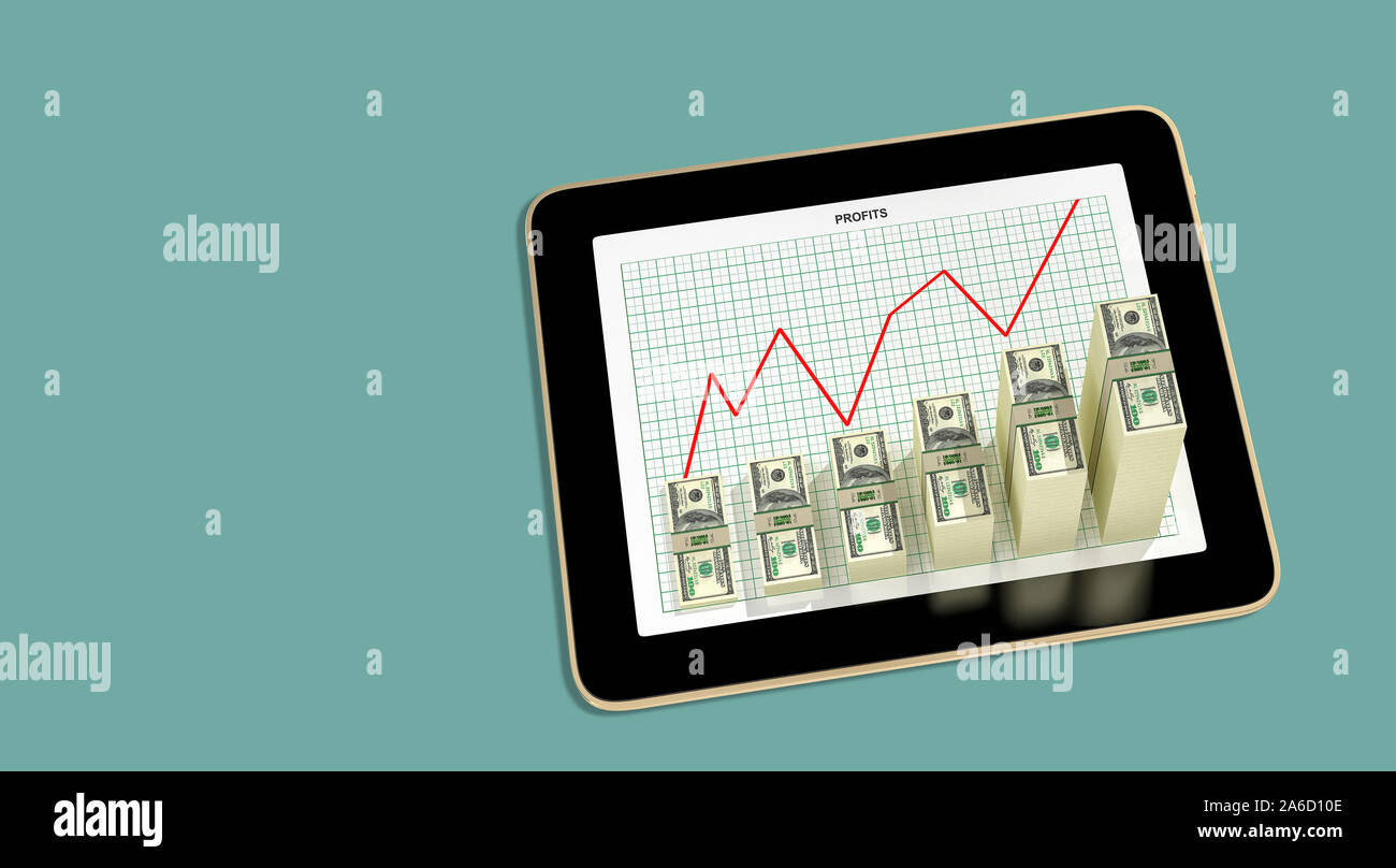 Digital currency graphs hi-res stock photography and images - Alamy