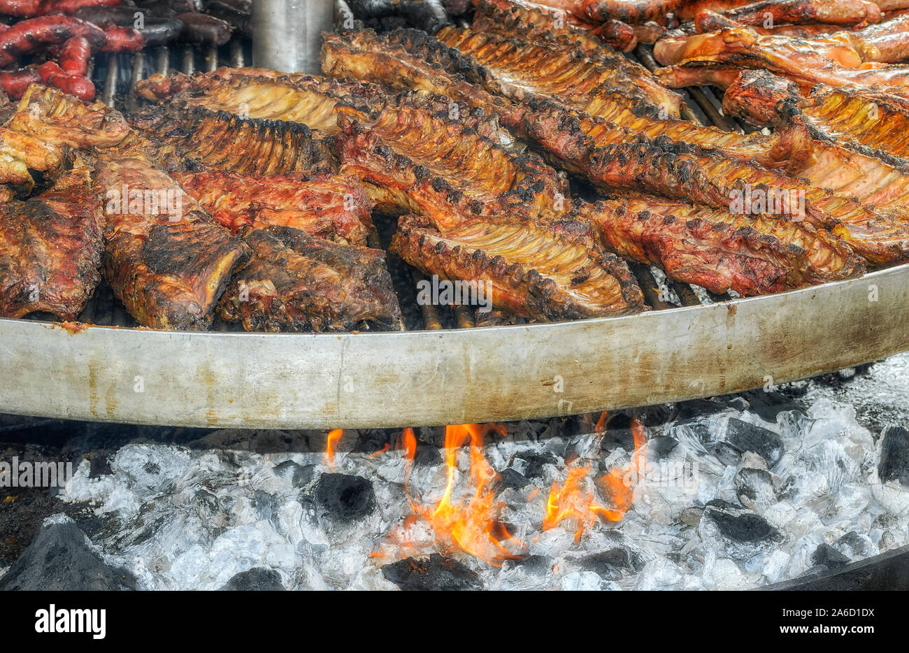 Black pudding stall hi-res stock photography and images - Alamy