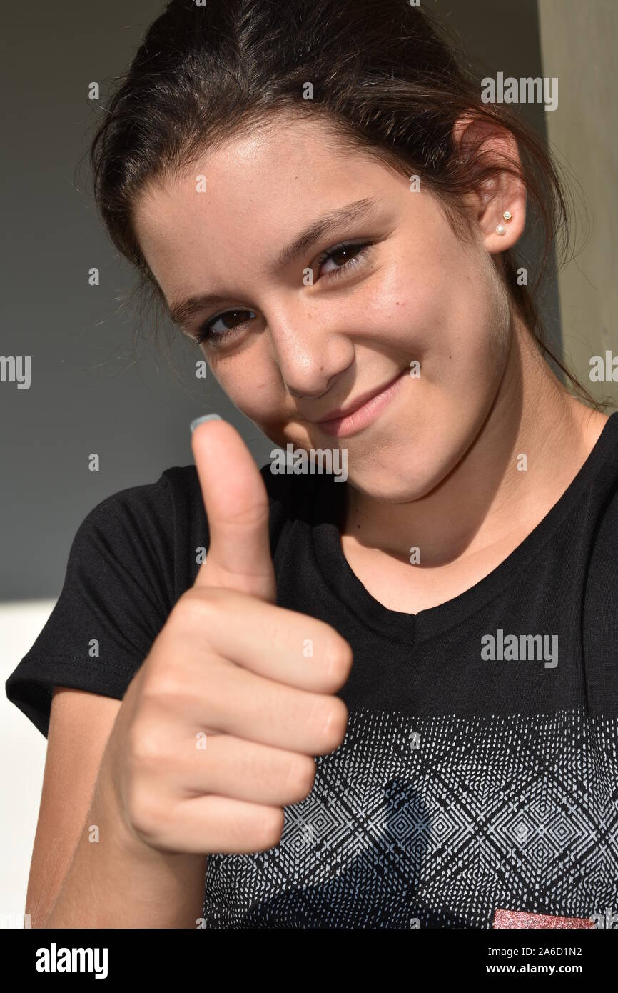 Successful Pretty Female Stock Photo - Alamy