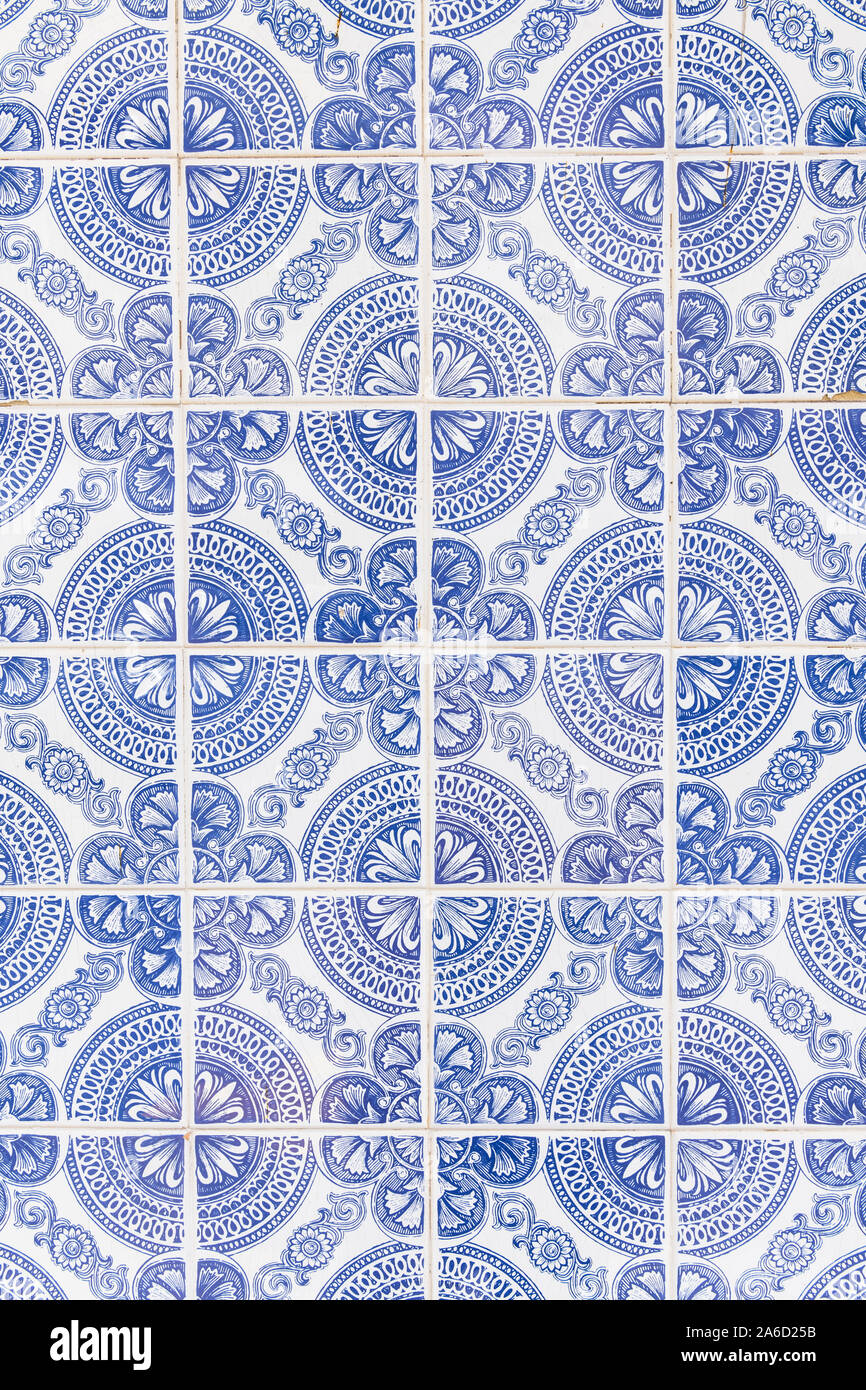 traditional hand made tiles from Portugal Stock Photo - Alamy