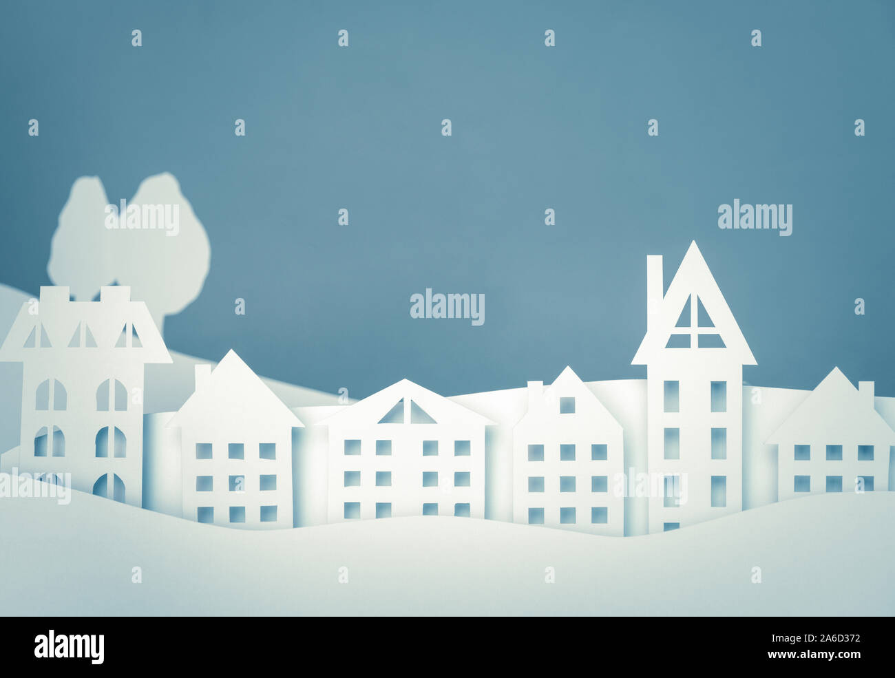 paper town cut out Stock Photo - Alamy