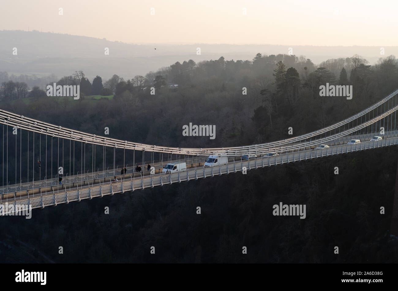 The Clifton Suspension Bridge in Bristol England Stock Photo - Alamy