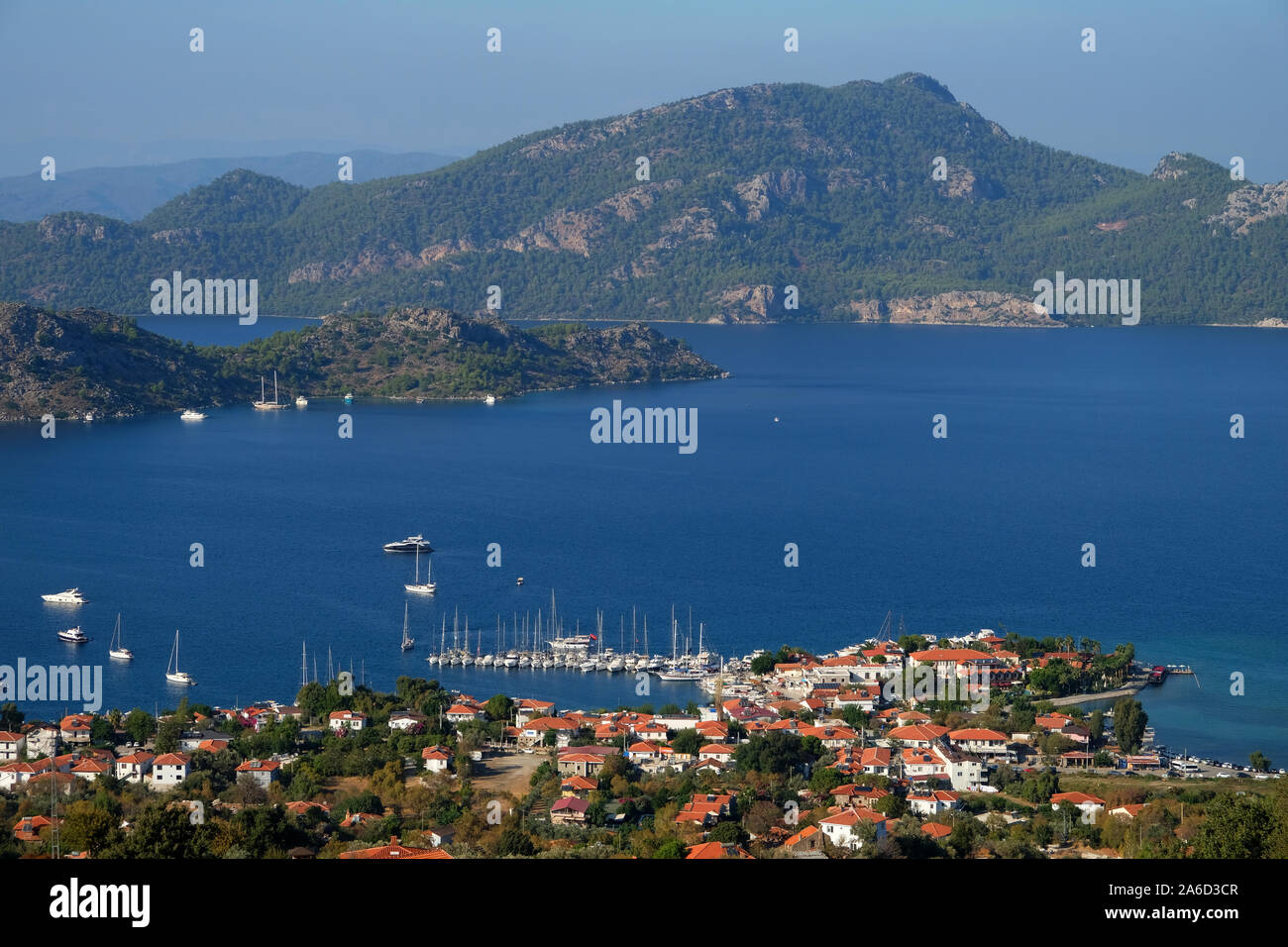 Selimiye is a peaceful fishing village that seems to flow along a ...