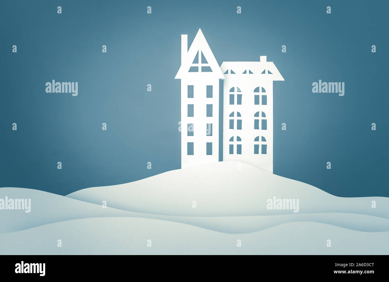 Paper cut out buildings hi-res stock photography and images - Alamy