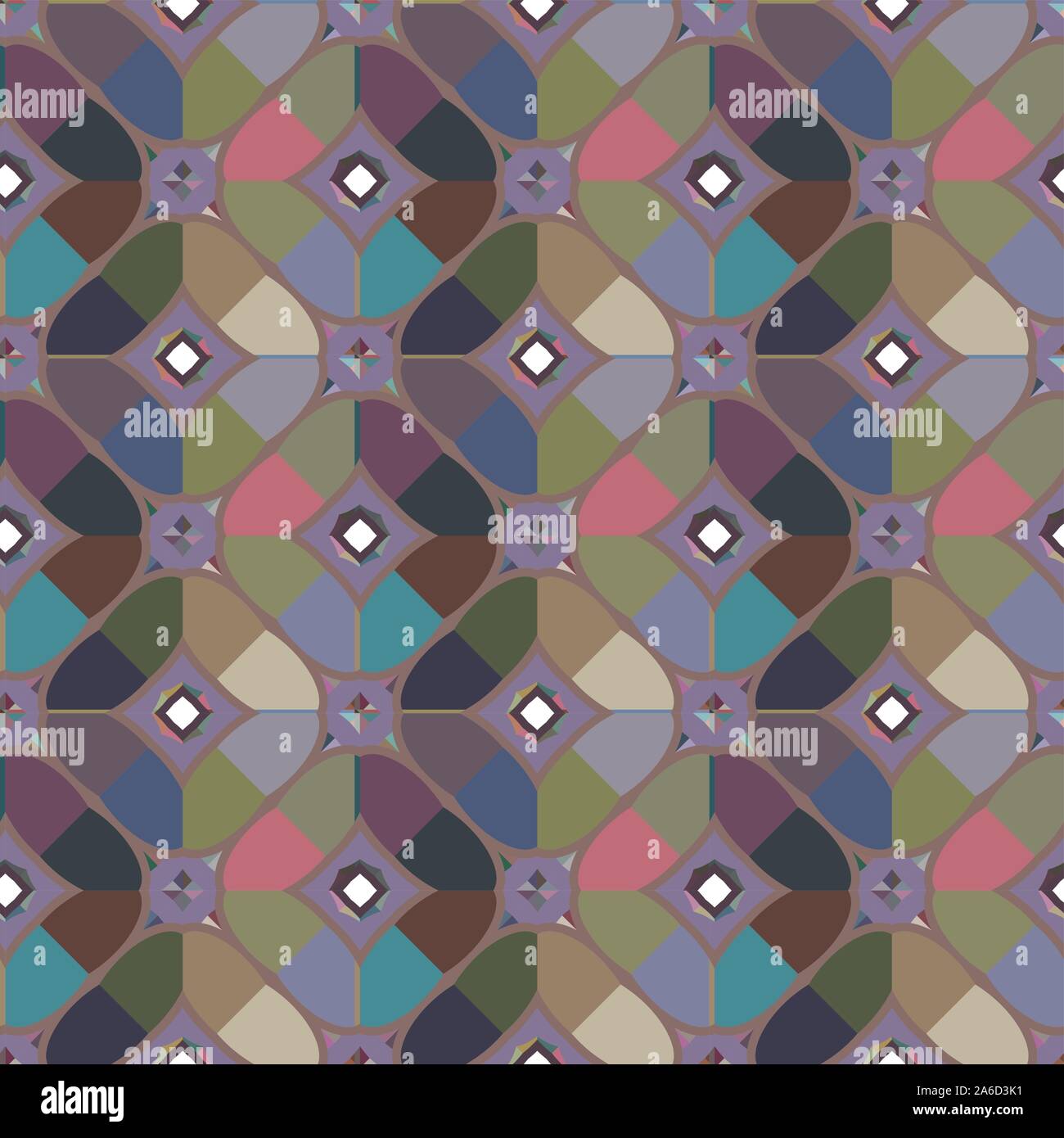 Seamless geometric ornamental vector pattern. Abstract background Stock ...