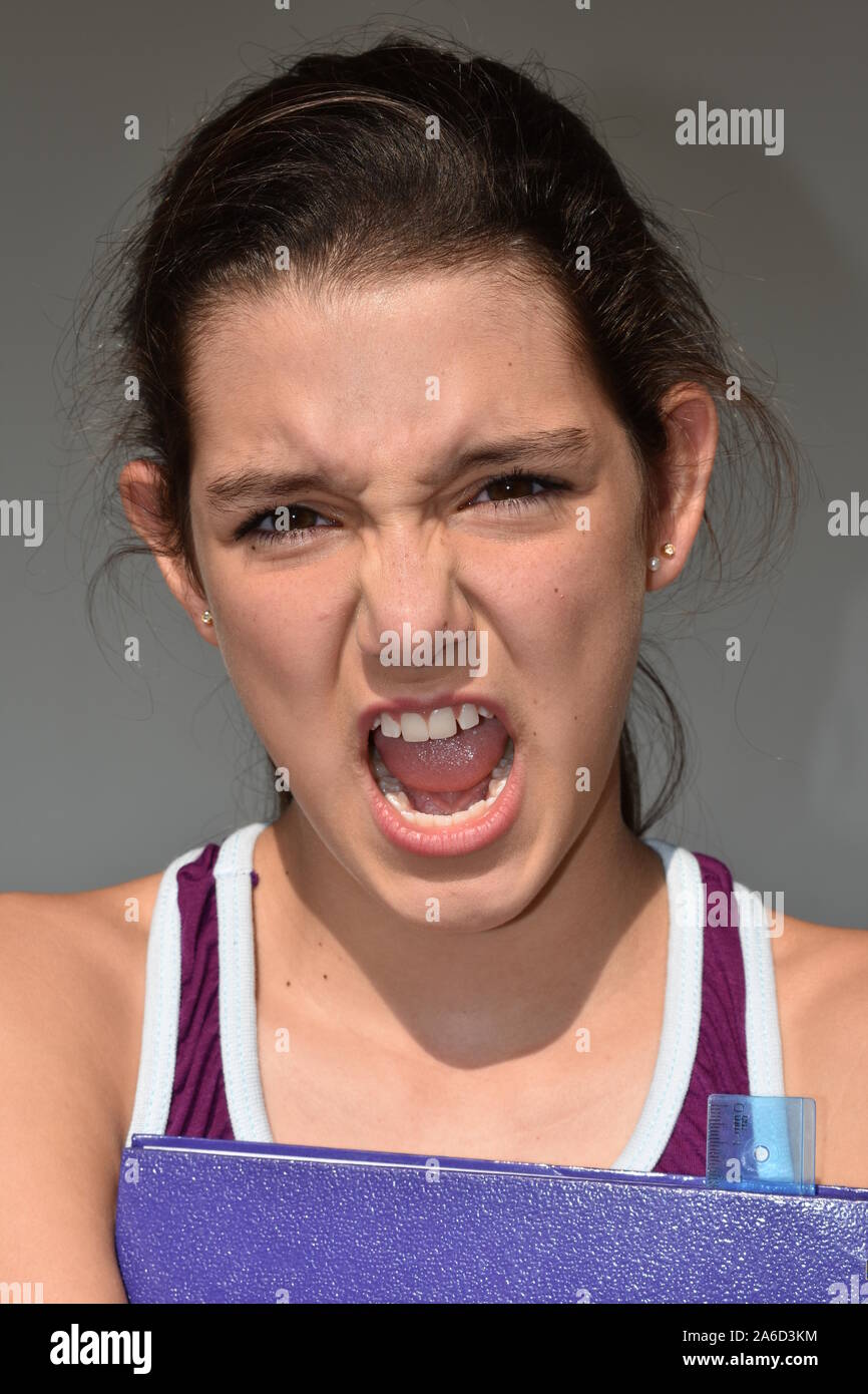 Furious student hi-res stock photography and images - Alamy