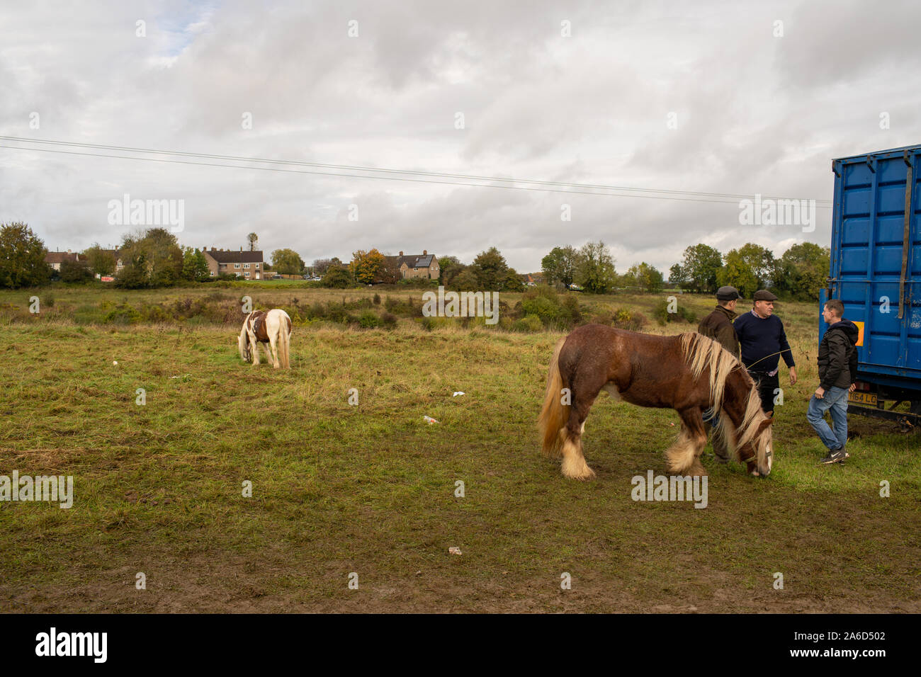 Stow Gypsy Horse Fair, Stow on the Wold, Cotswolds, Glouctershire ...