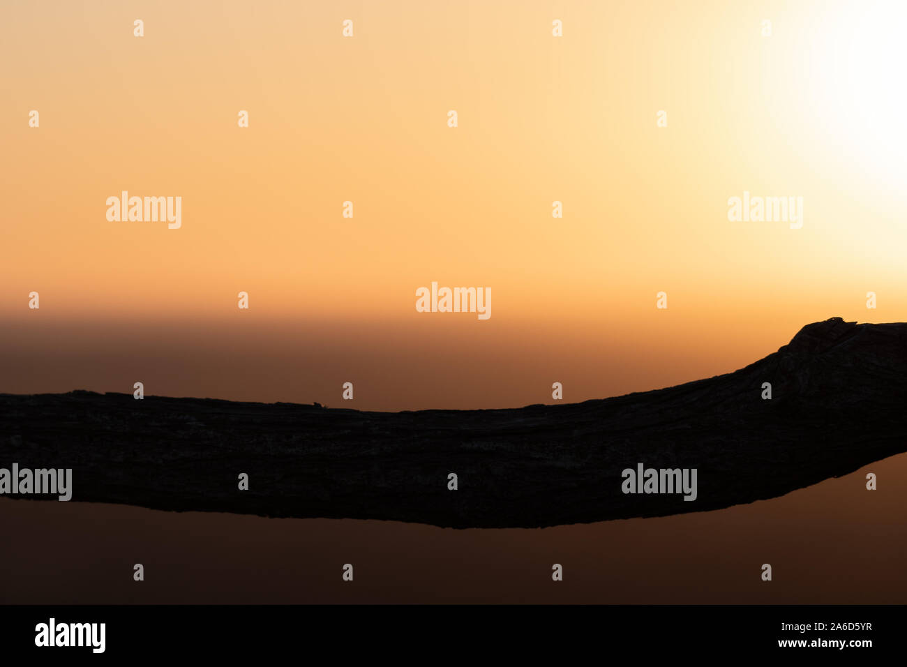 Sunset in Namibia Stock Photo - Alamy