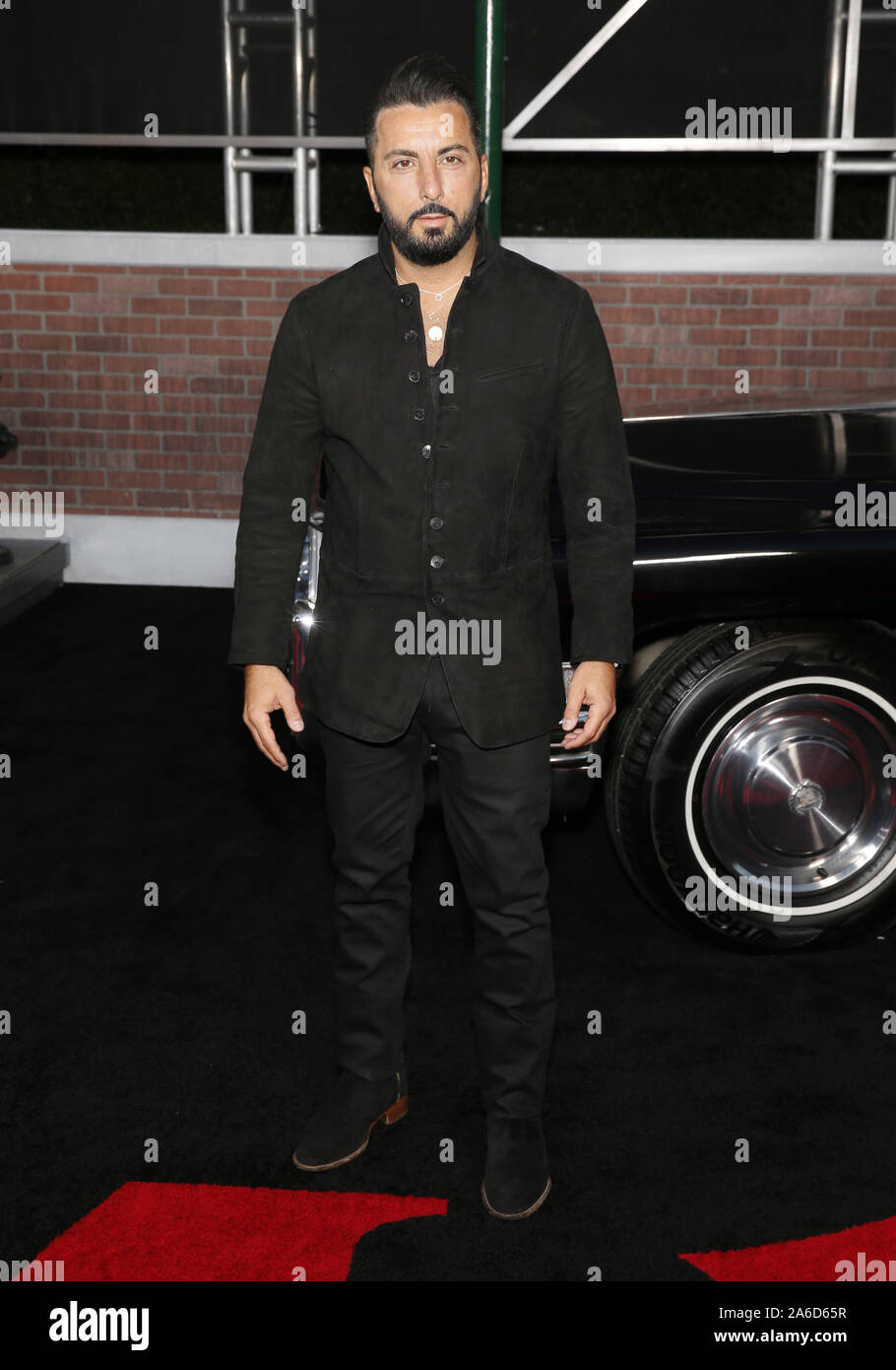 Los Angeles, CA - October 24, 2019: Danny A. Abeckaser arrives for the ...