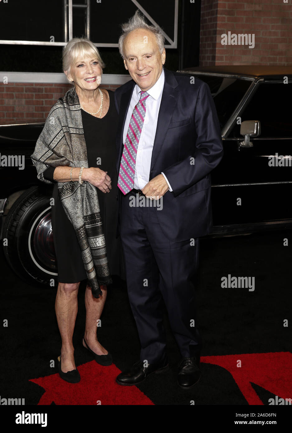 Los Angeles, CA - October 24, 2019: Charles Brandt and Nancy Brandt ...