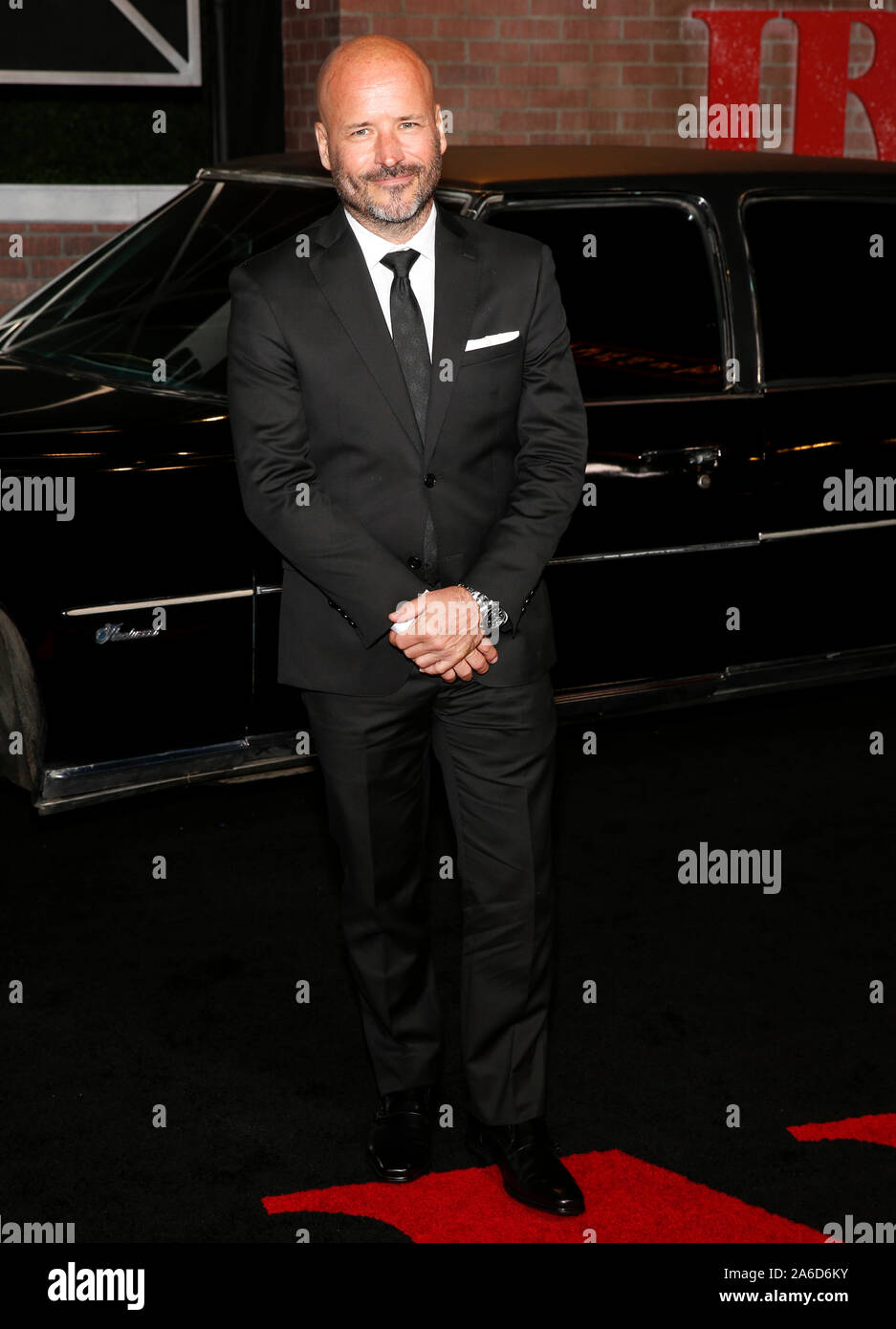 Los Angeles, CA - October 24, 2019: Michael Arnold arrives for the ...