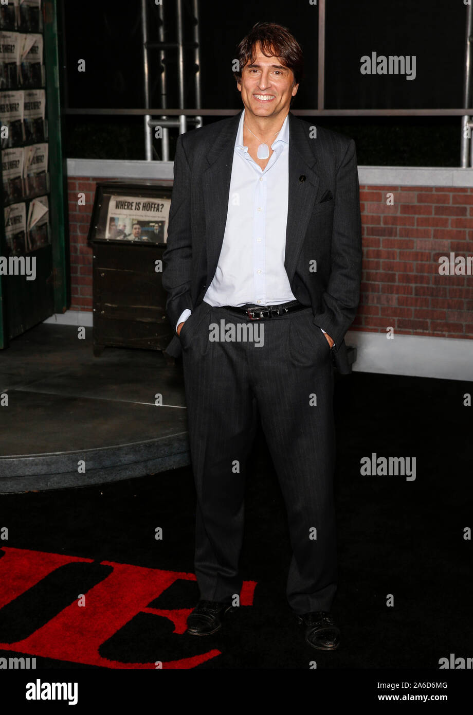 Los Angeles, CA - October 24, 2019: Vincent Spano arrives for the ...