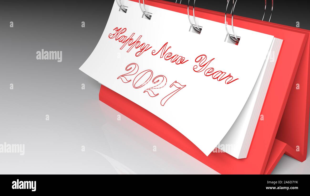 Happy new year 2027 hi-res stock photography and images - Alamy
