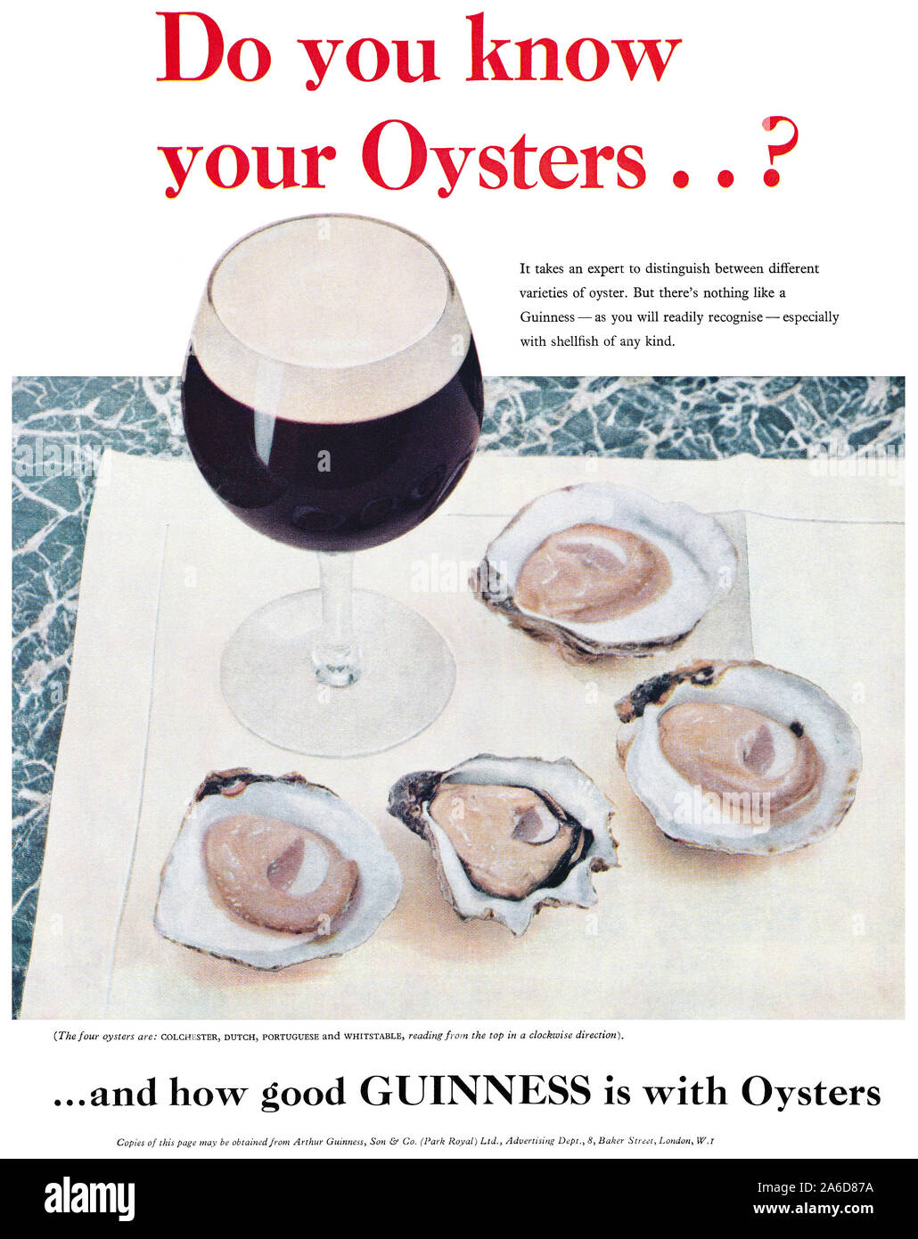 Guinness advert hi-res stock photography and images - Alamy