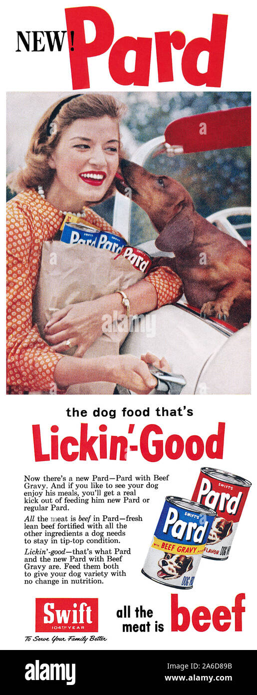 Pard dog food hi-res stock photography and images - Alamy