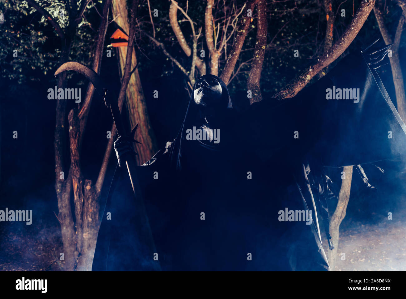 Skeleton Mask Halloween Grim Reaper High Resolution Stock Photography ...