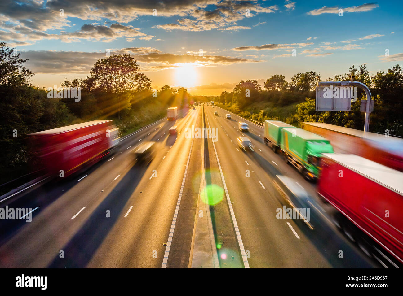 M1 autobahn england hi-res stock photography and images - Alamy