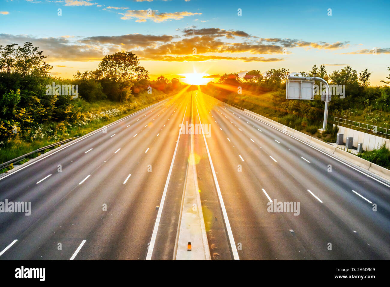 M1 autobahn england hi-res stock photography and images - Alamy