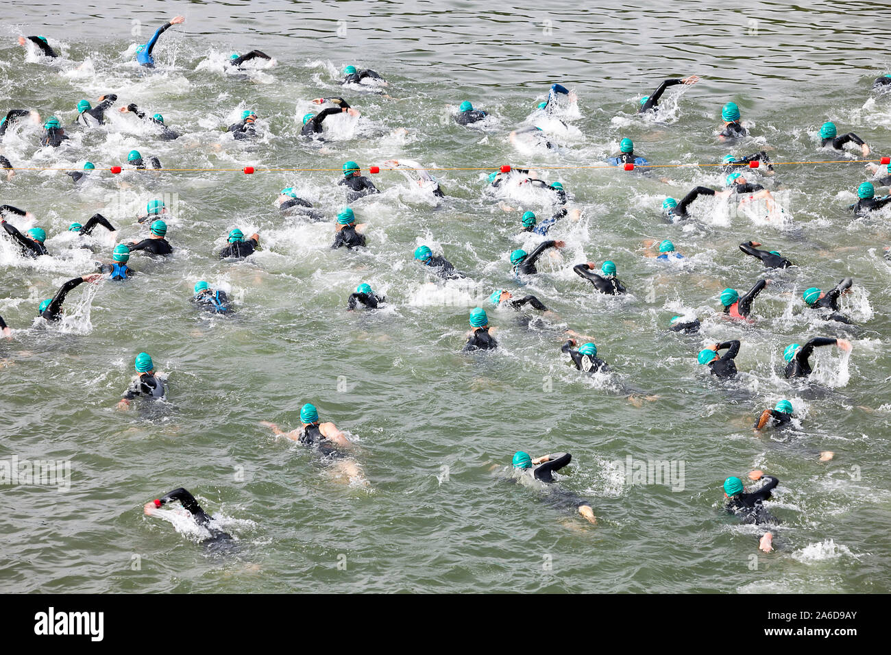 Group of swimmers hi-res stock photography and images - Alamy