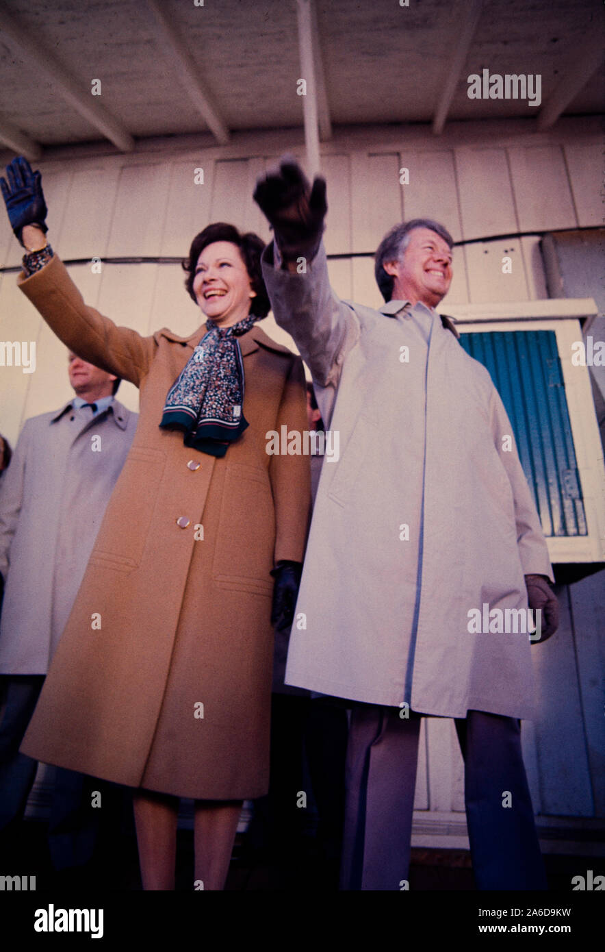 Jimmy and Rosalynn Carter Stock Photo - Alamy