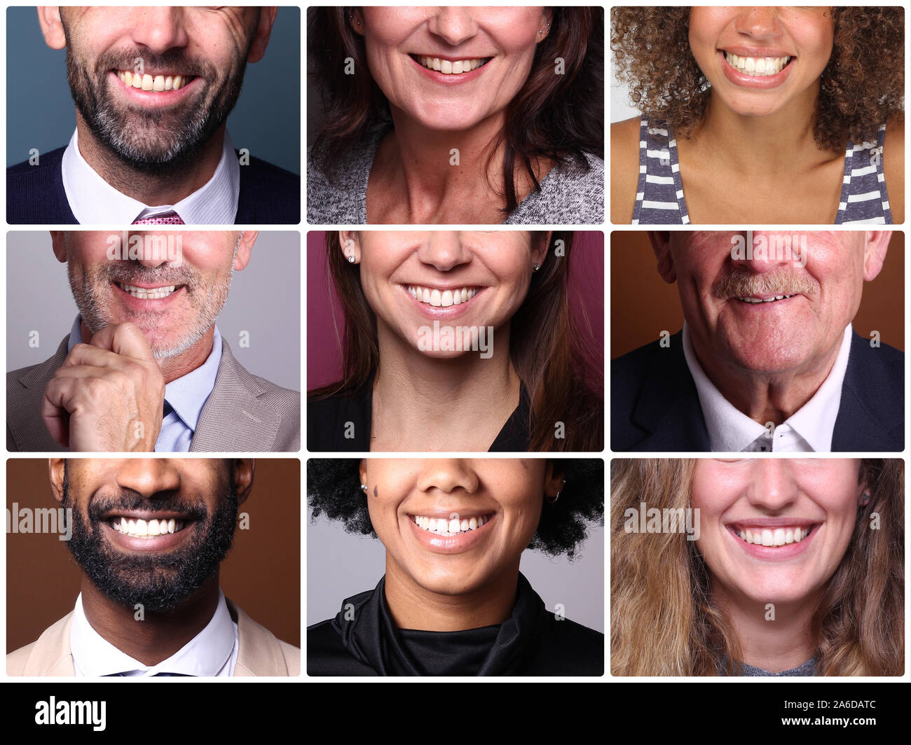 Front group diversity Cut Out Stock Images & Pictures - Alamy