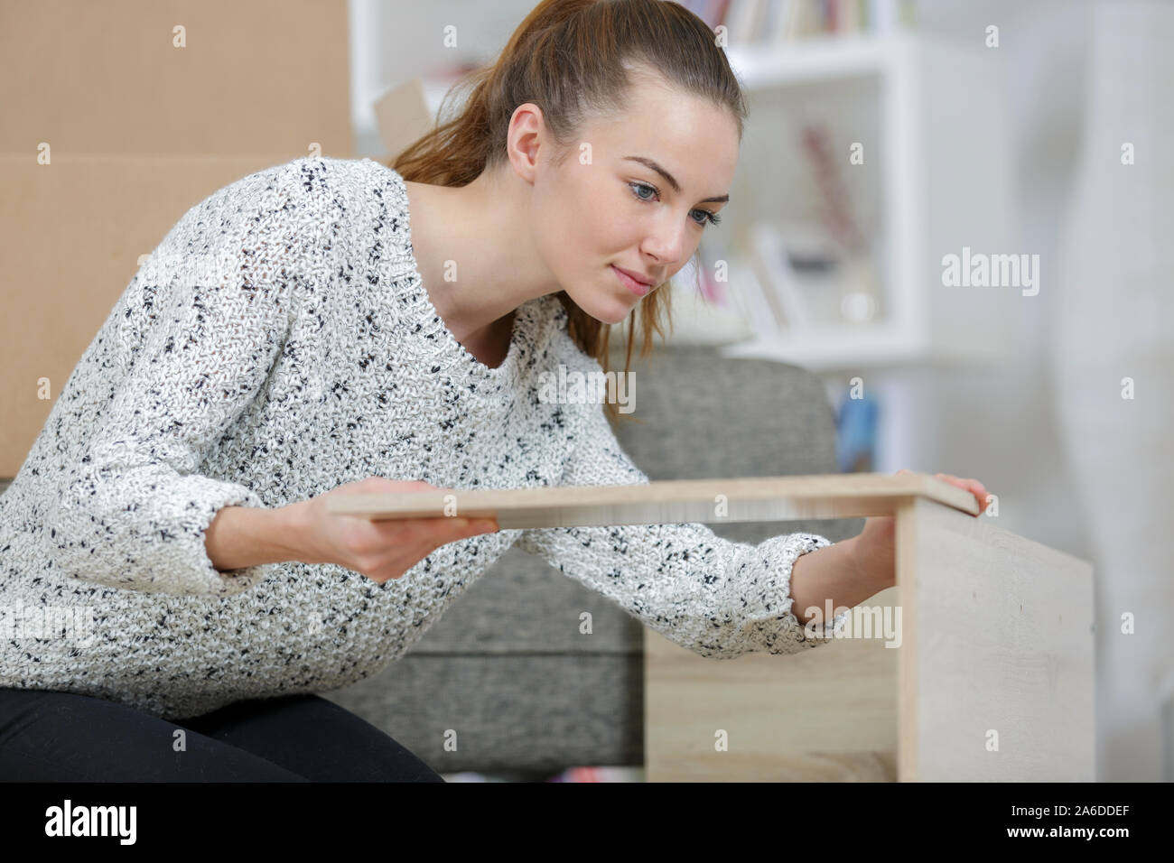 Nail wall installation hi-res stock photography and images - Alamy