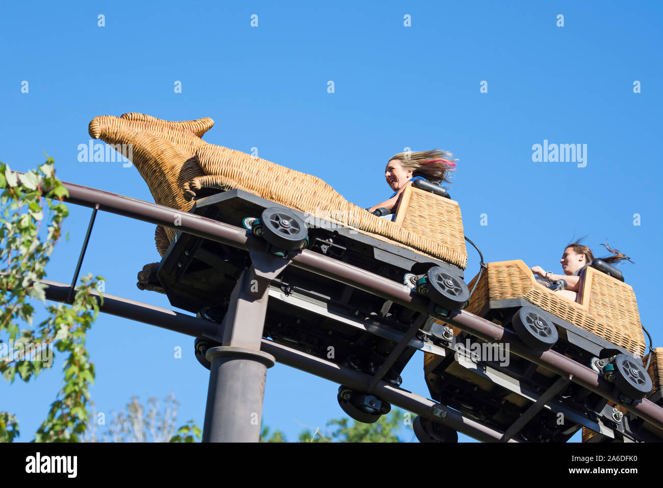 Flight of the Hippogriff Ride, People Riding, Hogsmeade, Wizarding ...